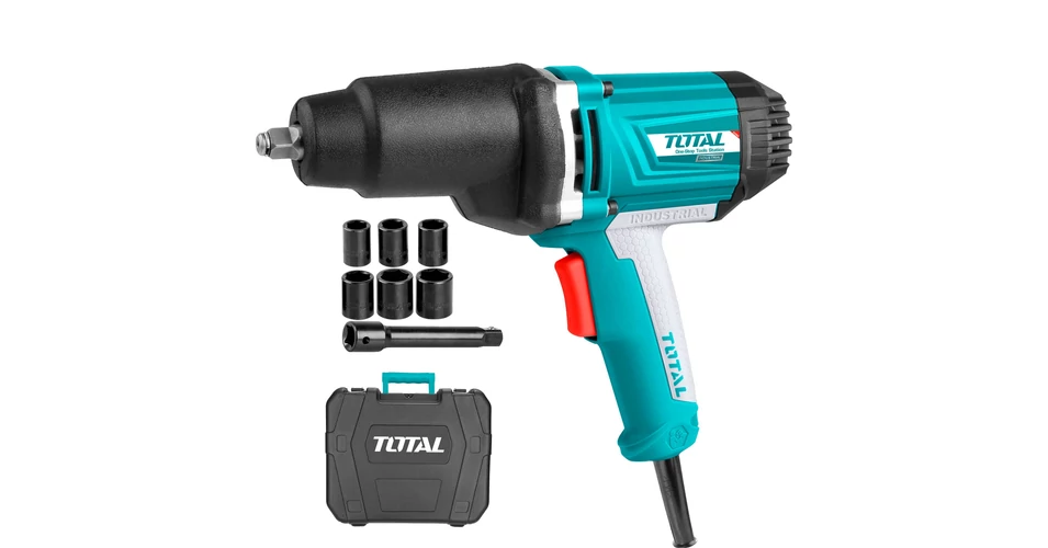TOTAL Tools Vezetékes ütvecsavarbehajtó 1050W, 550Nm/1/2″ / INDUSTRIAL ...
